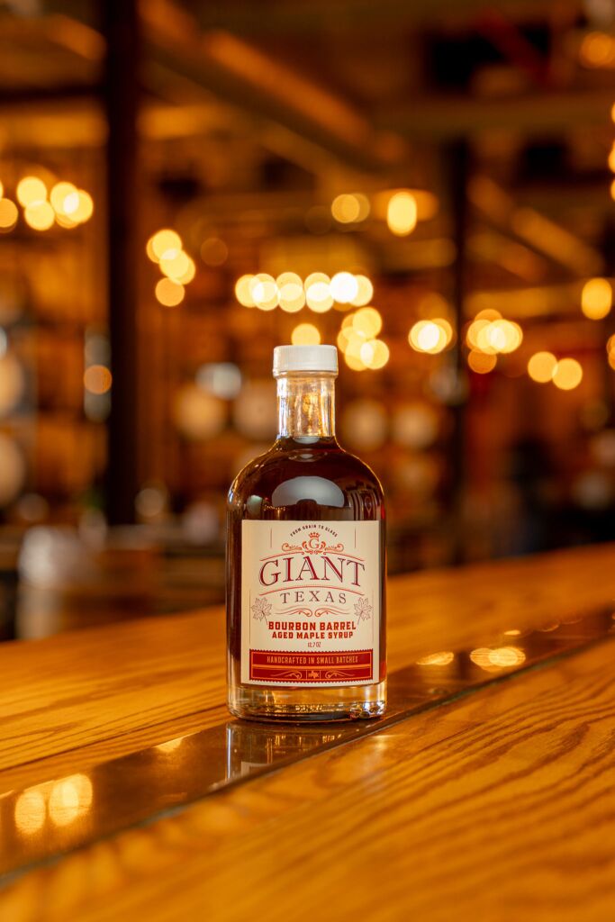 Bourbon Barrel Aged Maple Syrup - Giant Texas Distillers